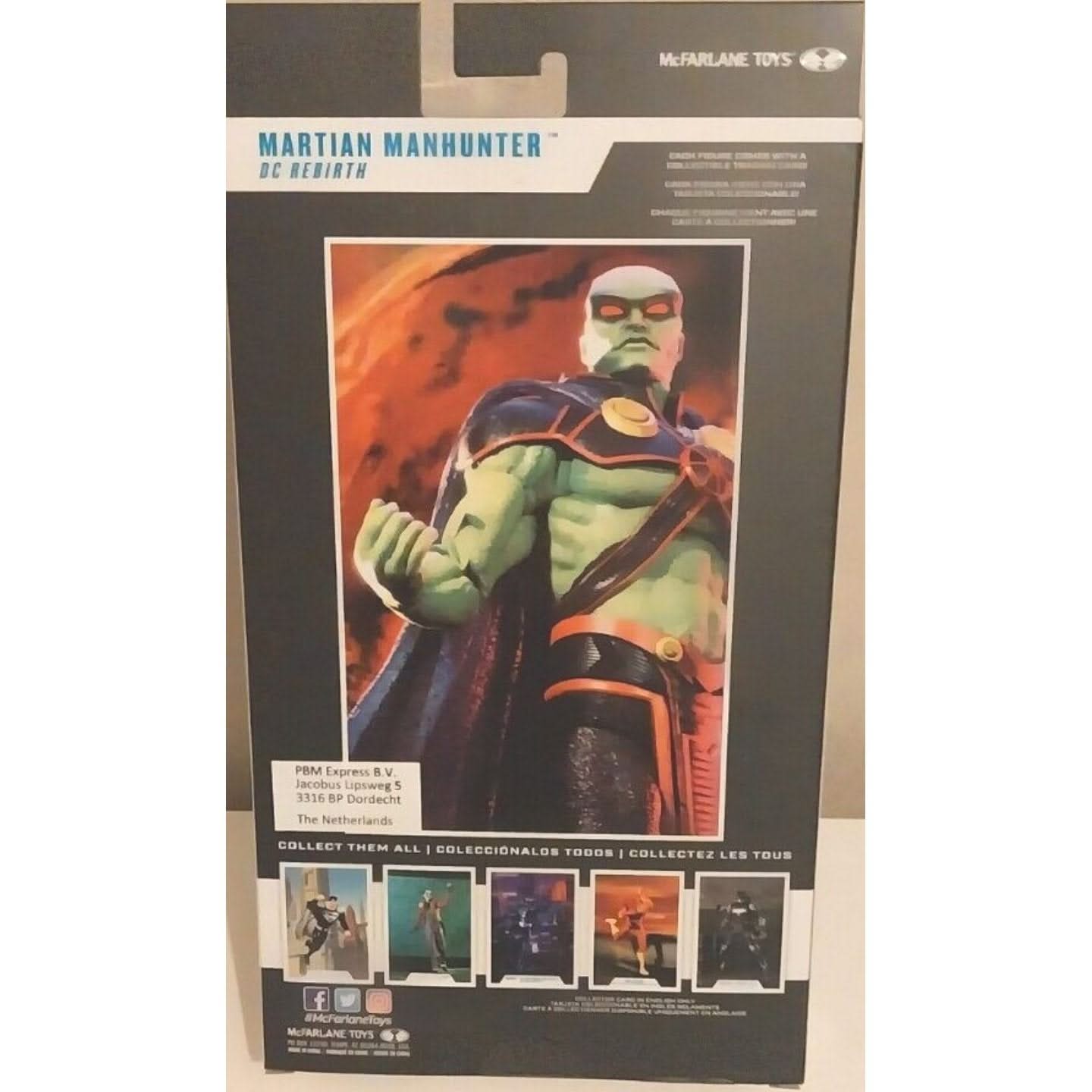Figurine Mcfarlane Dc Multiverse Martian Manhunter Dc Rebirth18cm
